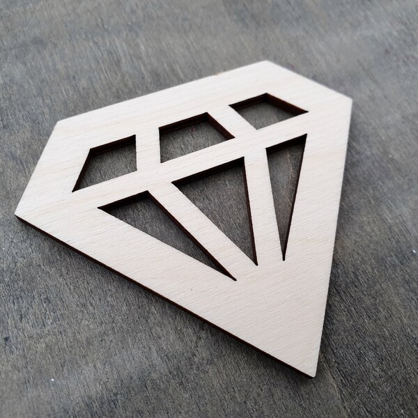 Diamond Cutout - Etsy
