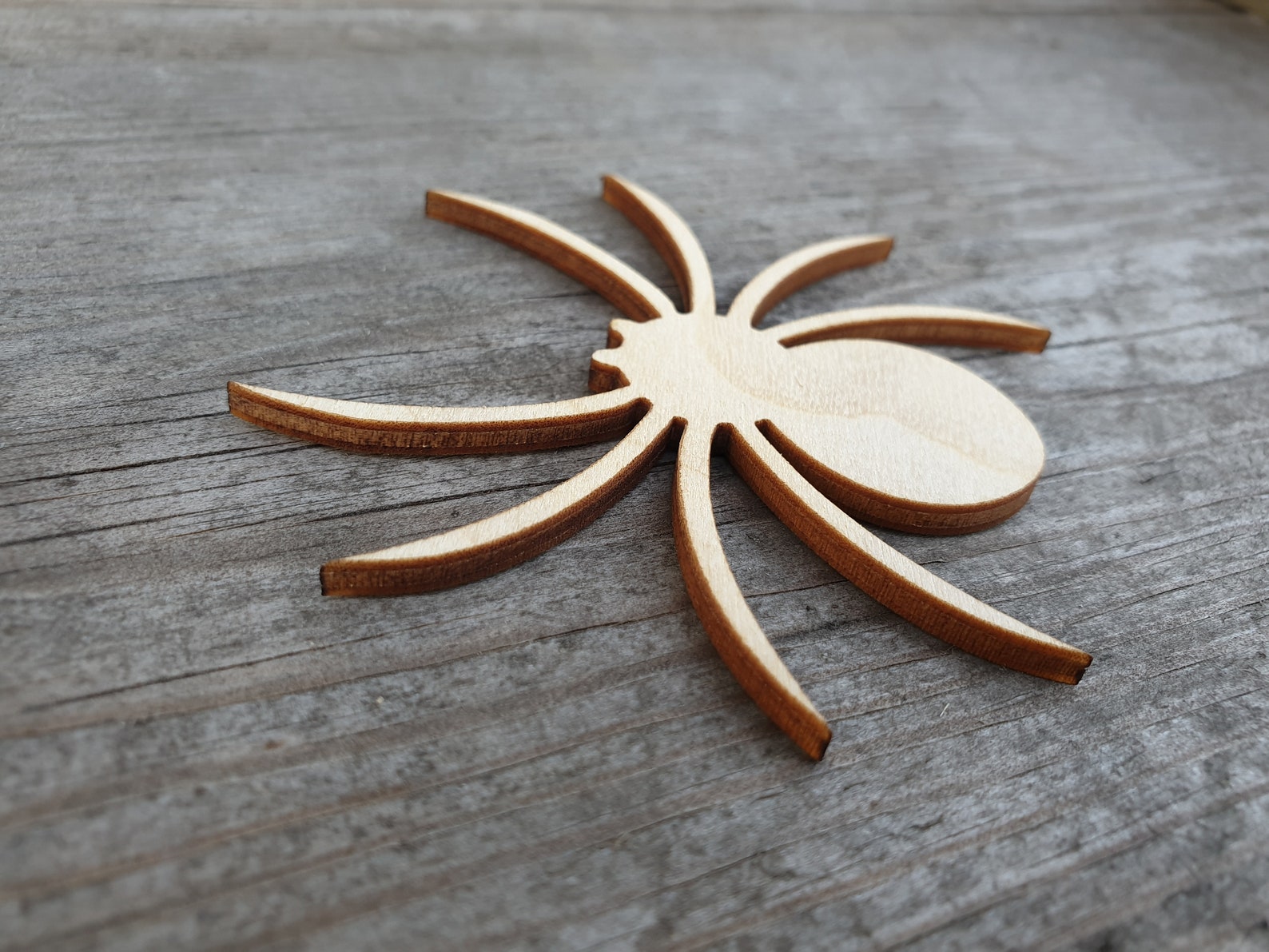Spider Shape MULTIPLE SIZES Spider Cutout Laser Cut - Etsy