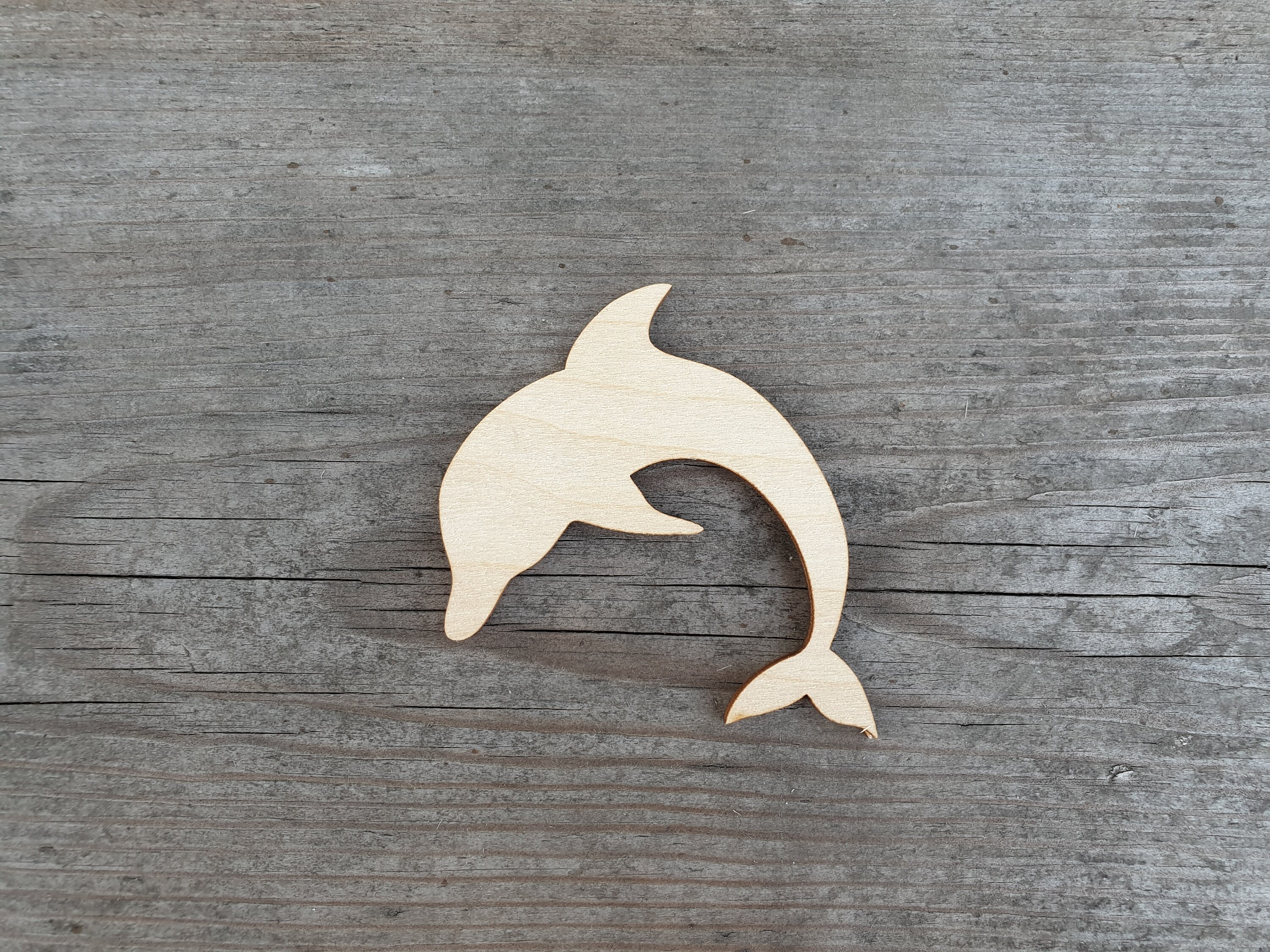 Dolphin Shape MULTIPLE SIZES Dolphin Cut Out Laser Cut | Etsy