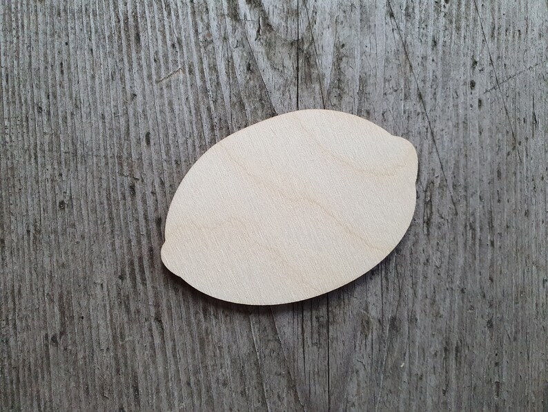 Lemon Shape 3' 20 Laser Cut Lemon Cut Out | Etsy