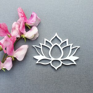 Acrylic Lotus Shape, 2 20, CHOOSE COLOR, Acrylic Cutout Shapes for ...