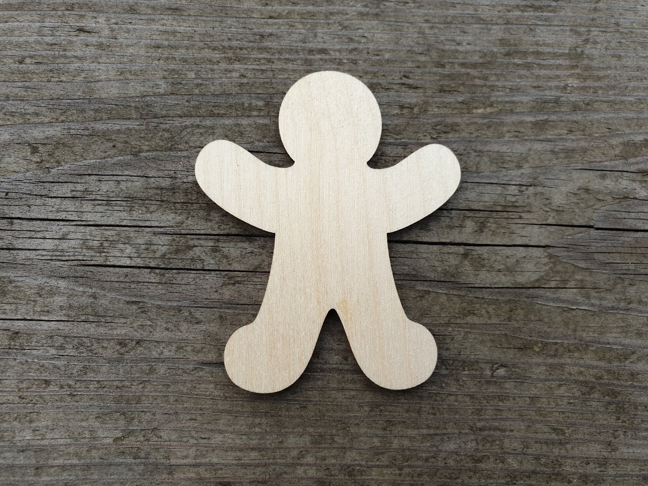 Gingerbread Man Shape MULTIPLE SIZES Gingerbread Man Cut | Etsy