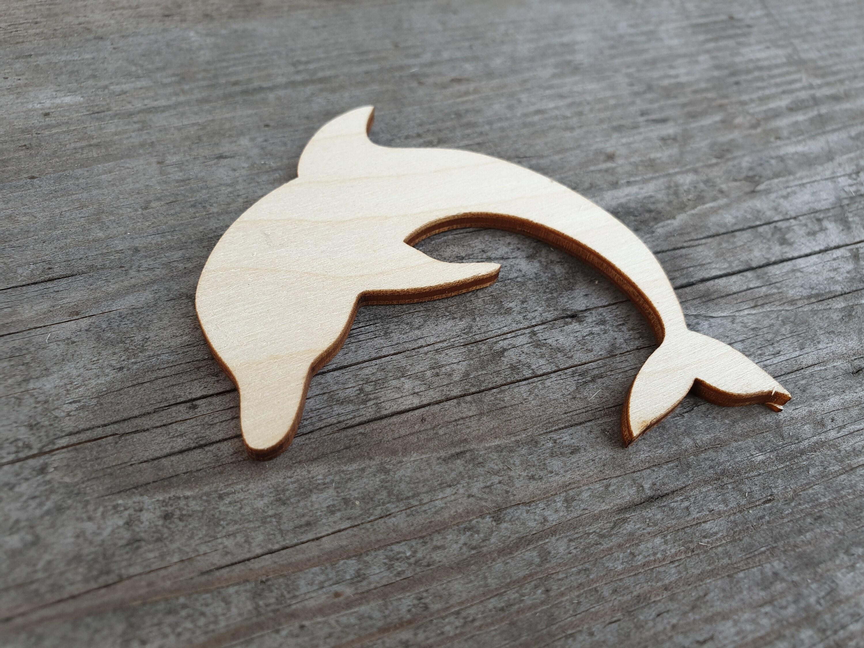 Dolphin Shape MULTIPLE SIZES Dolphin Cut Out Laser Cut | Etsy