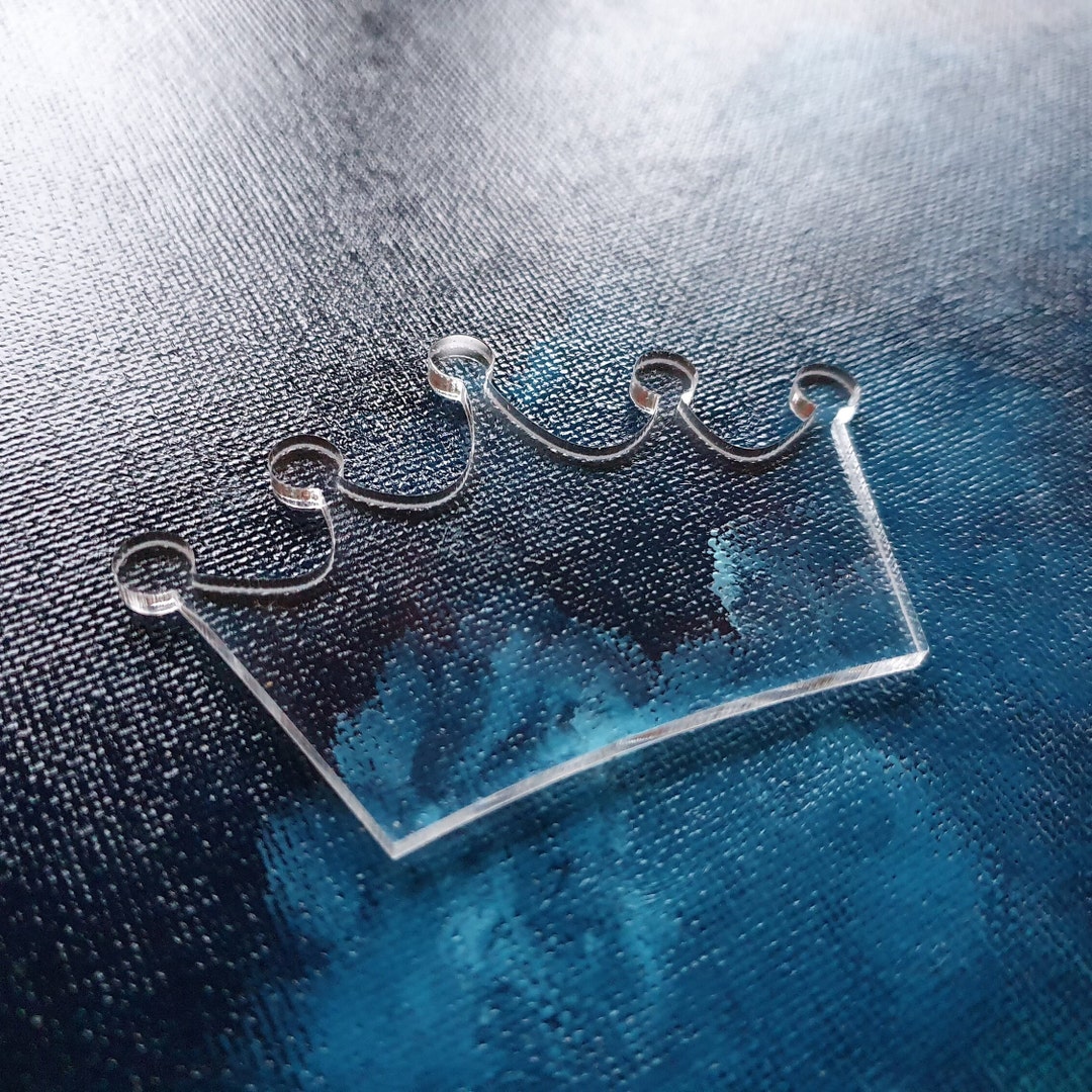 Acrylic Crown Shape, 3" - 20", Acrylic Crown Blanks, Acrylic Crown Cut ...