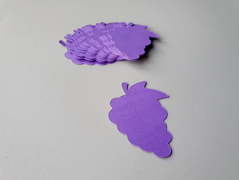 Grapes Cutout MULTIPLE SIZES 20 Pieces Grapes Die Cuts - Etsy