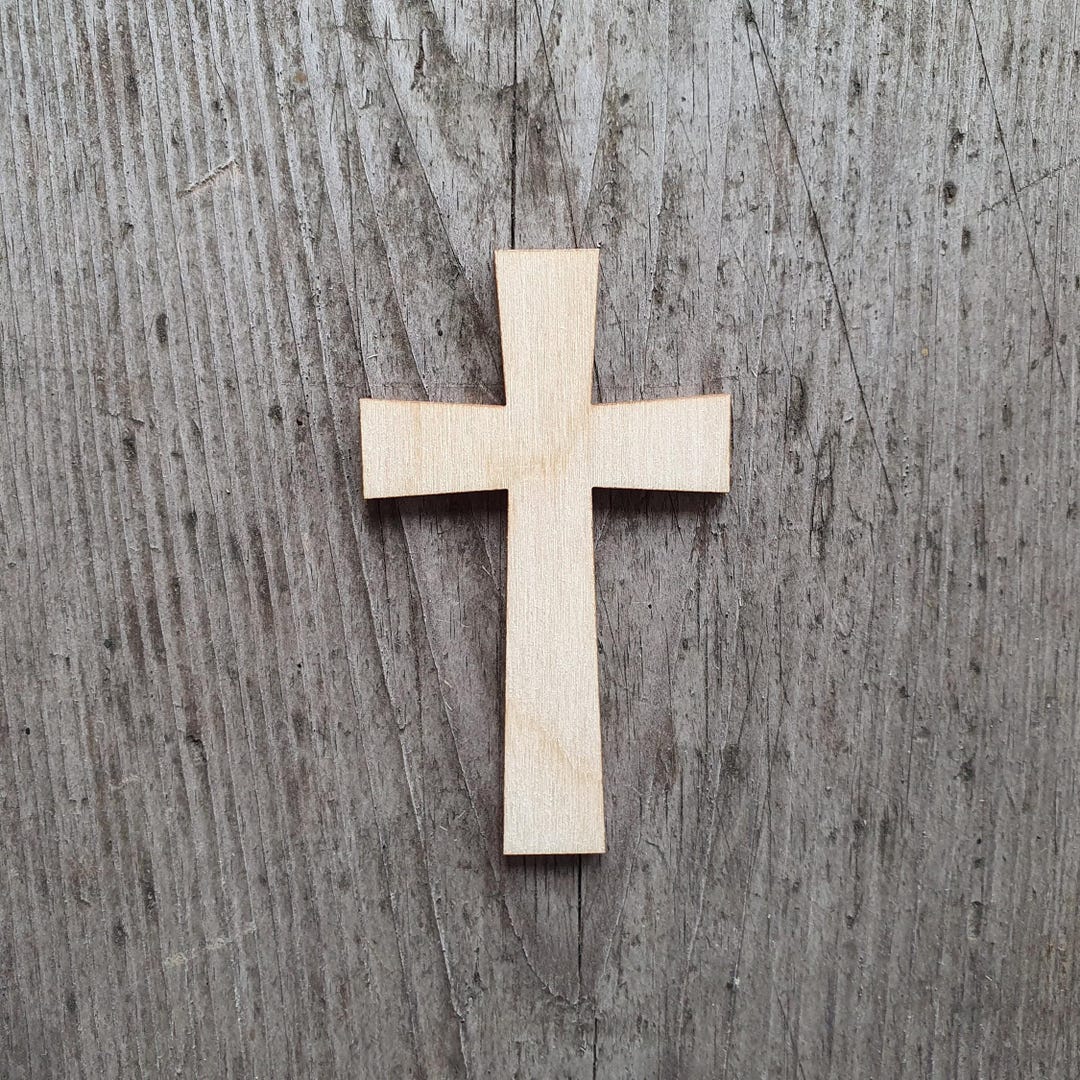 Cross Shape, MULTIPLE SIZES, Christian Cross, Laser Cut Cross Shape ...