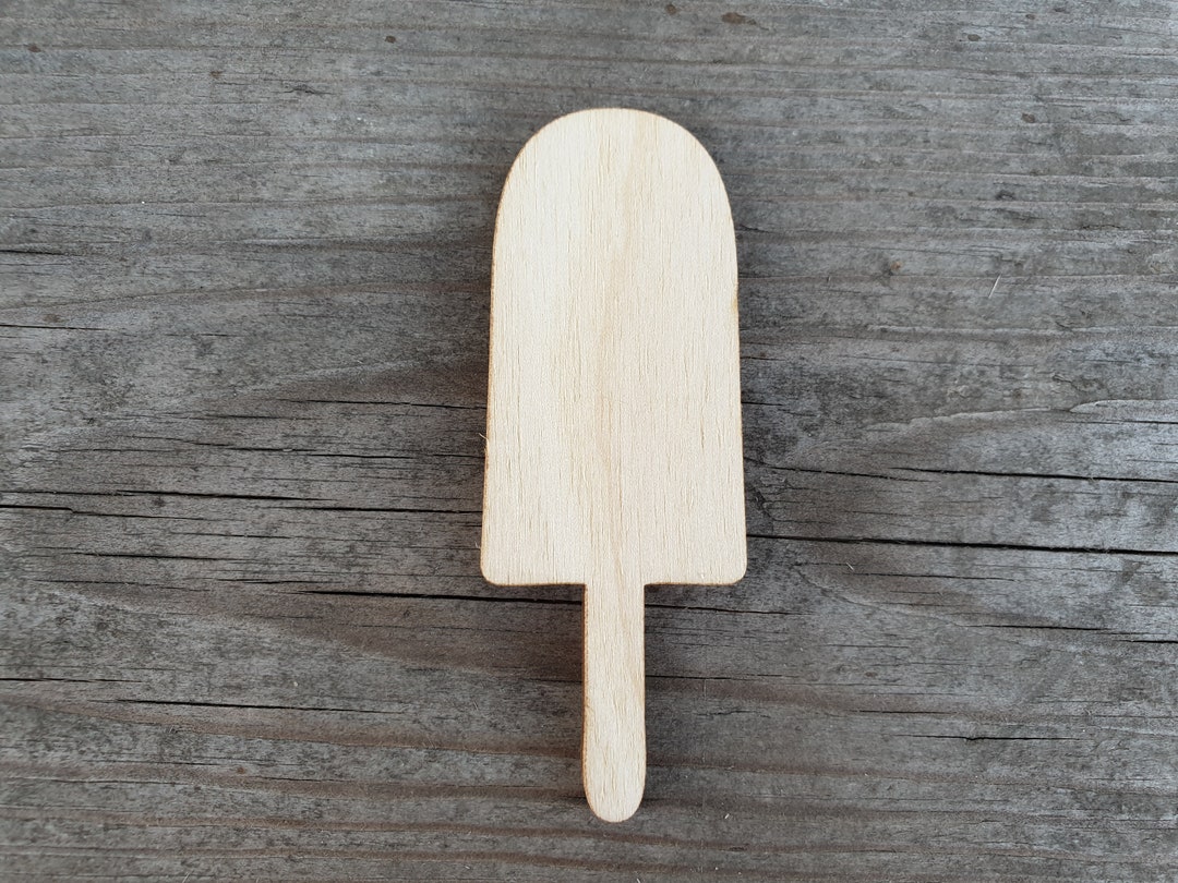 Popsicle Shape, MULTIPLE SIZES, Popsicle Cut Out, Laser Cut, Unfinished ...