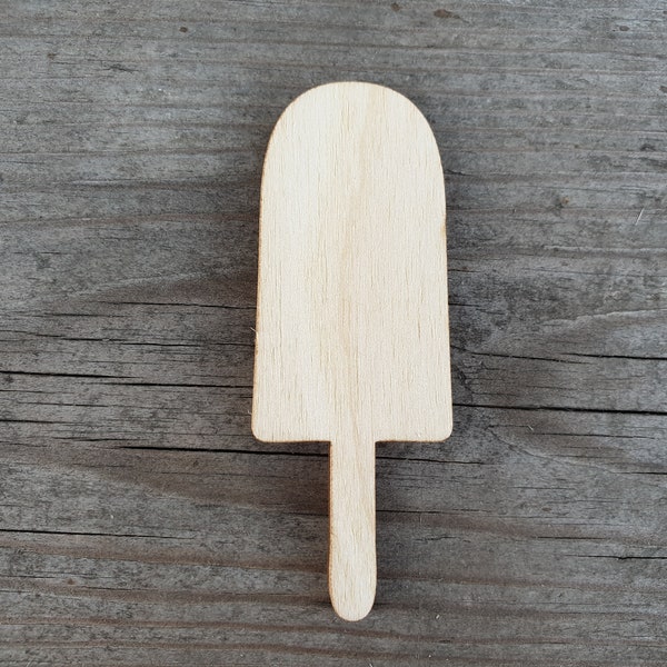 Wooden Popsicle - Etsy