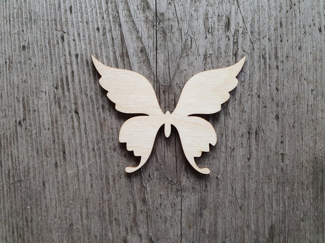 Butterfly Shape, MULTIPLE SIZES, Laser Cut Butterflies, Wooden Shapes ...
