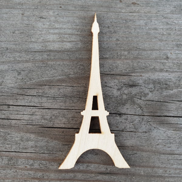 Wooden Eiffel Tower Cutout - Etsy