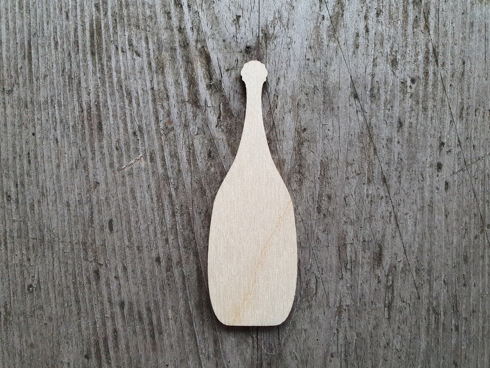 Champagne Bottle Shape, 3 20, Bottle Cut Out, Laser Cut, Unfinished ...