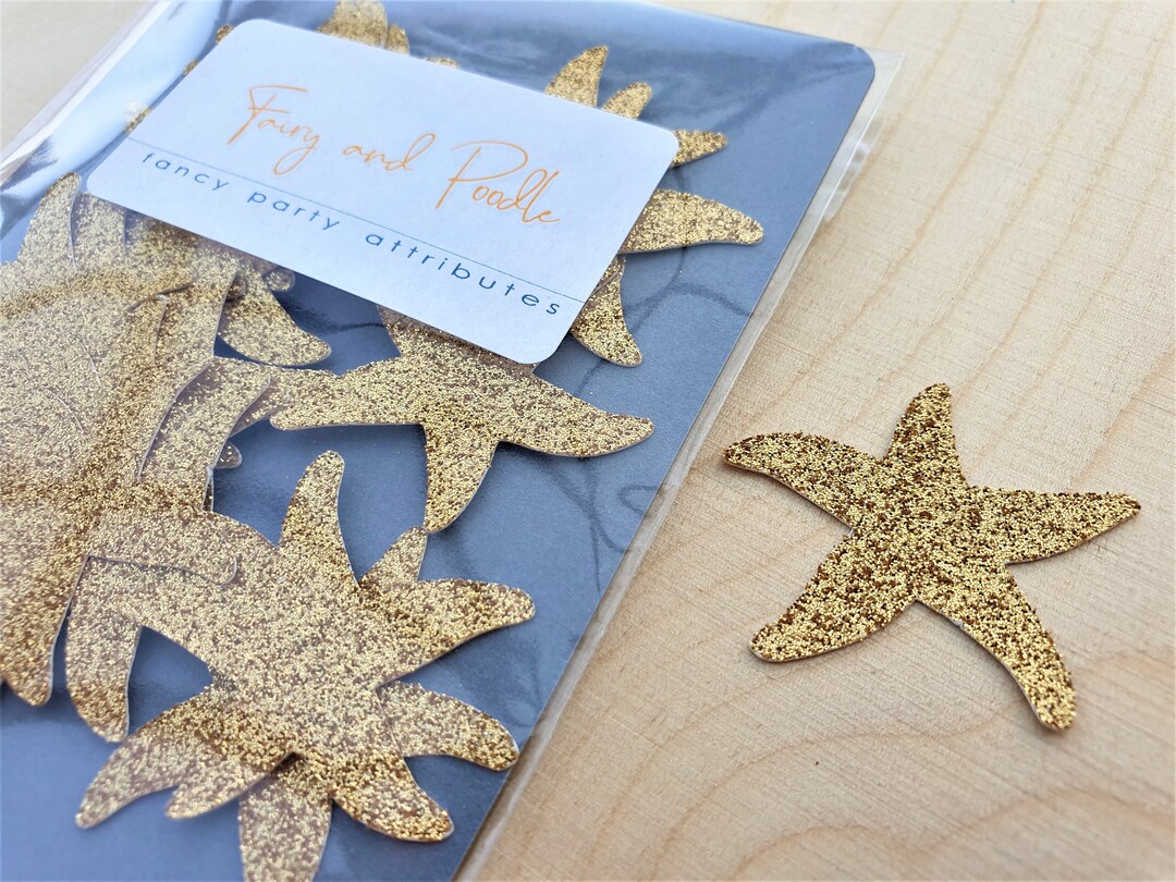 Starfish Confetti, 20 Pcs, Mermaid Party Decorations, Starfish ...