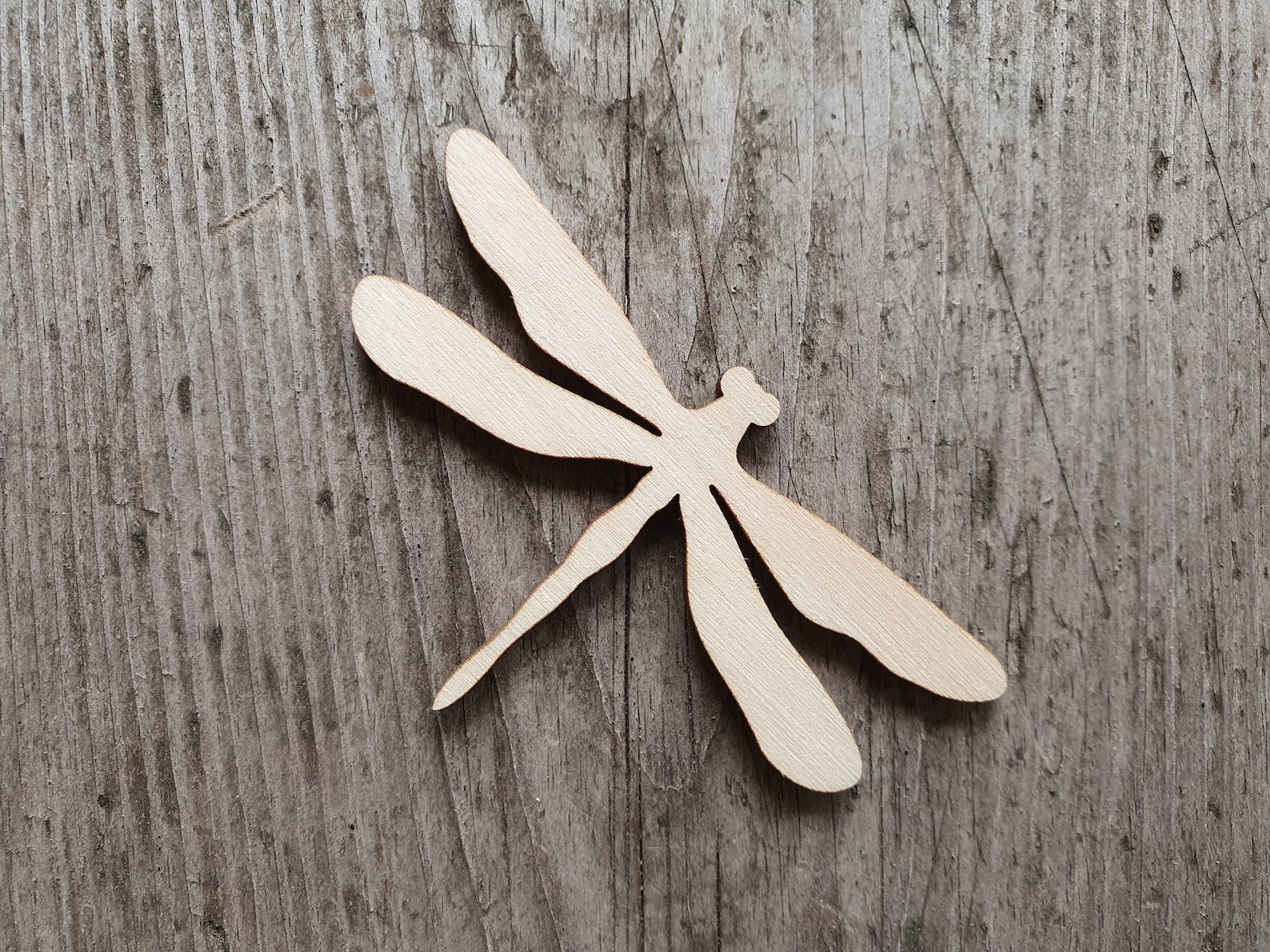 Dragonfly Shape, MULTIPLE SIZES, Laser Cut, Unfinished Wood, Cutout ...
