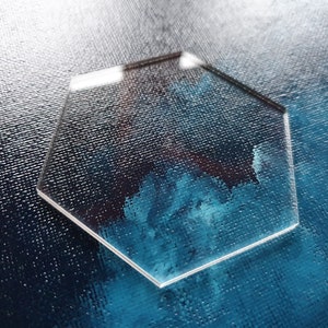 Acrylic Hexagon Shape, 3 20, Acrylic Hexagon Blanks, Acrylic Hexagon ...