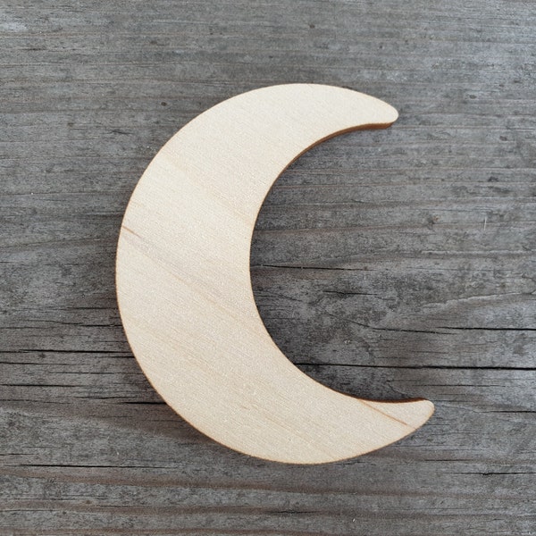 Wood Moon - Etsy