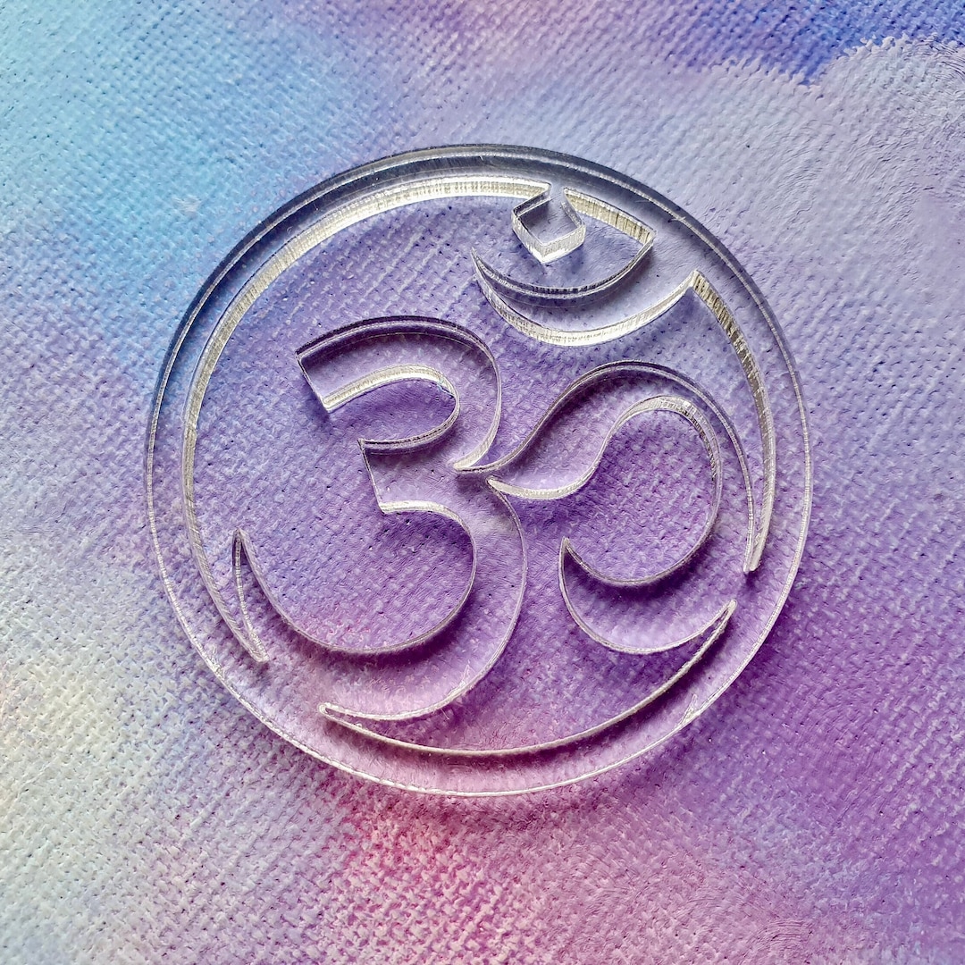 Acrylic OM Symbol Shape, Acrylic OM Symbol Ornament, OM Cutouts - Etsy