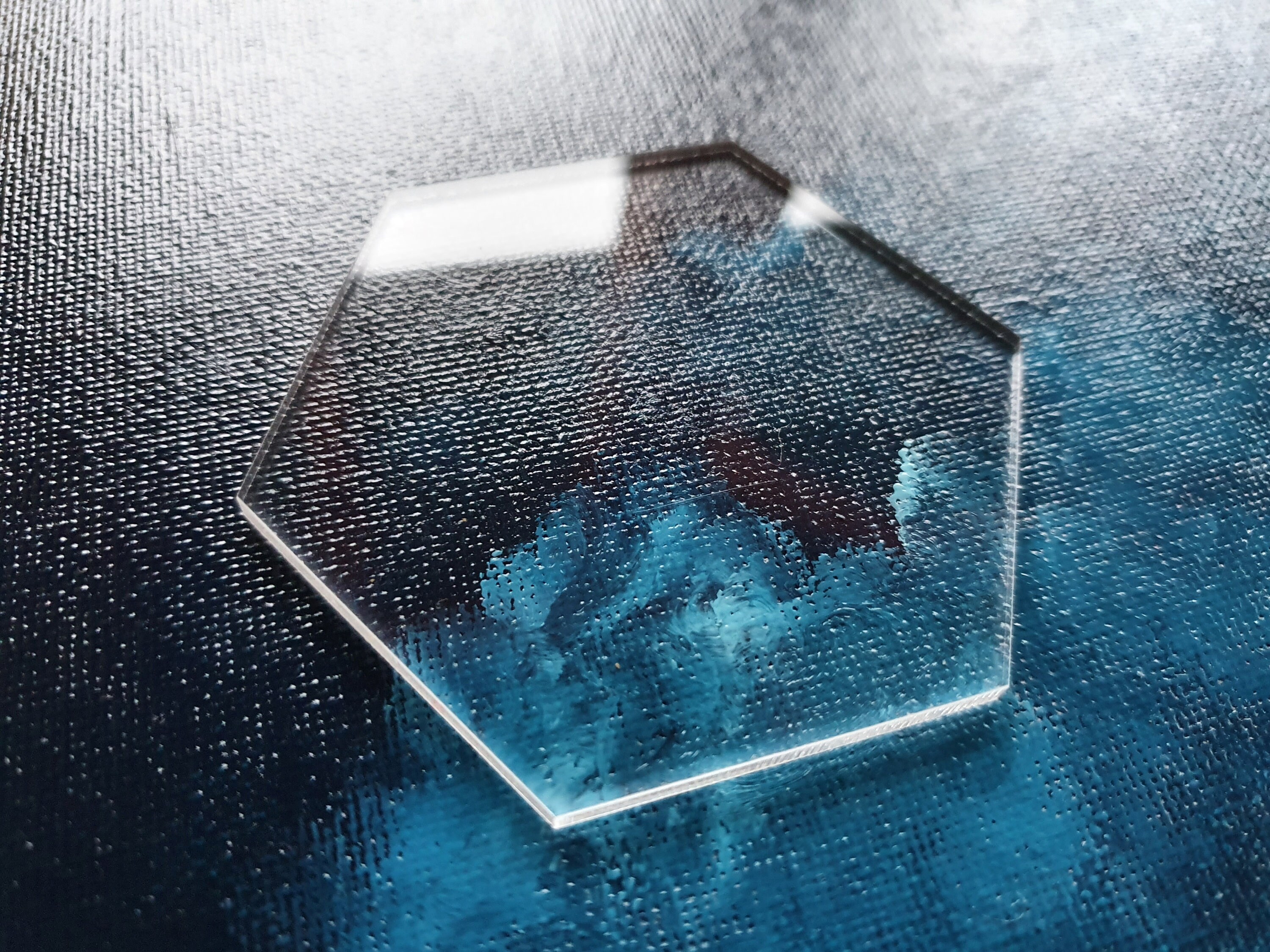 Acrylic Hexagon Shape 3 20 Acrylic Hexagon - Etsy