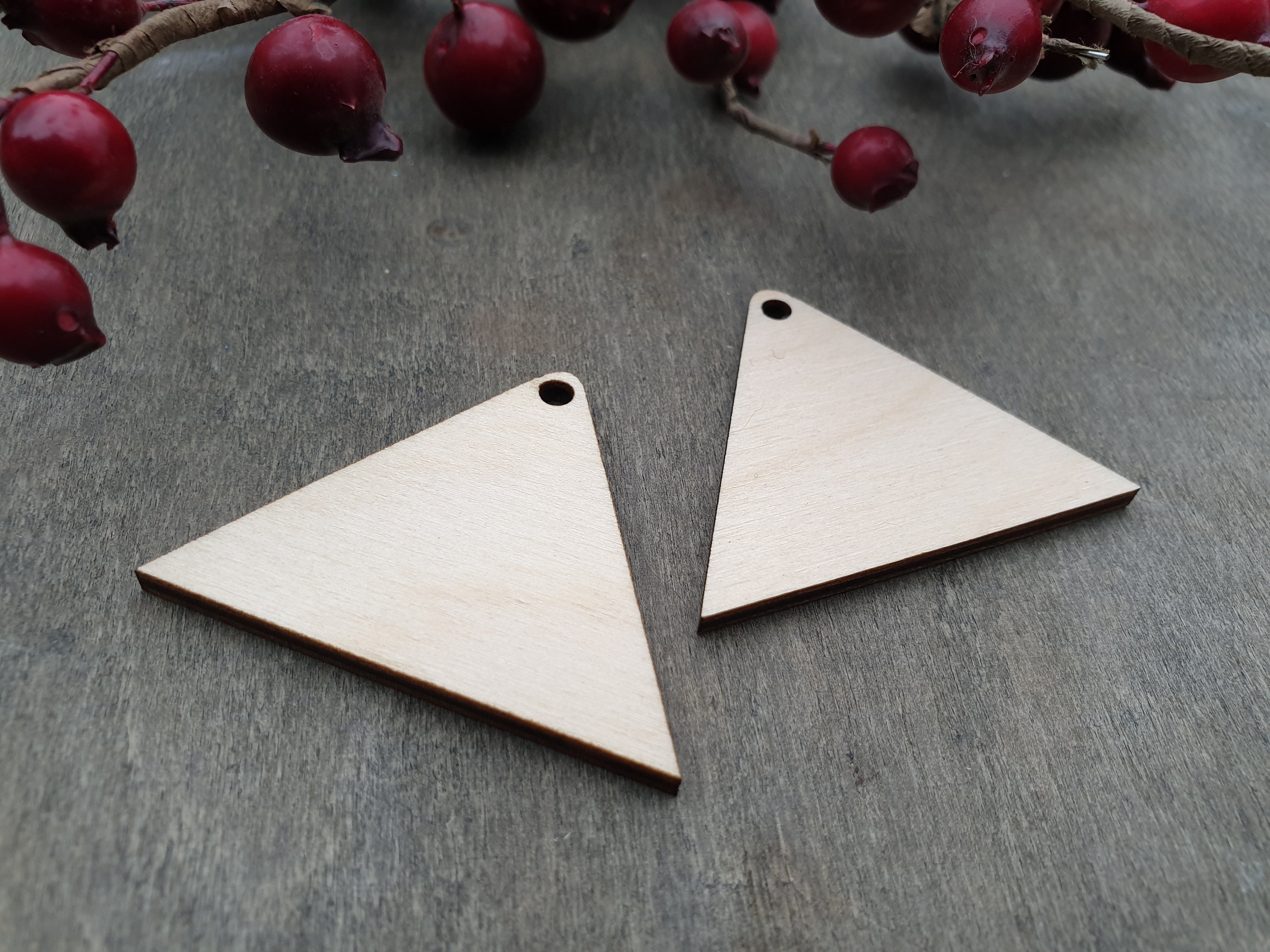 Wooden Earring Blanks 10 50 or 100 Pcs Wood Earring Pieces - Etsy