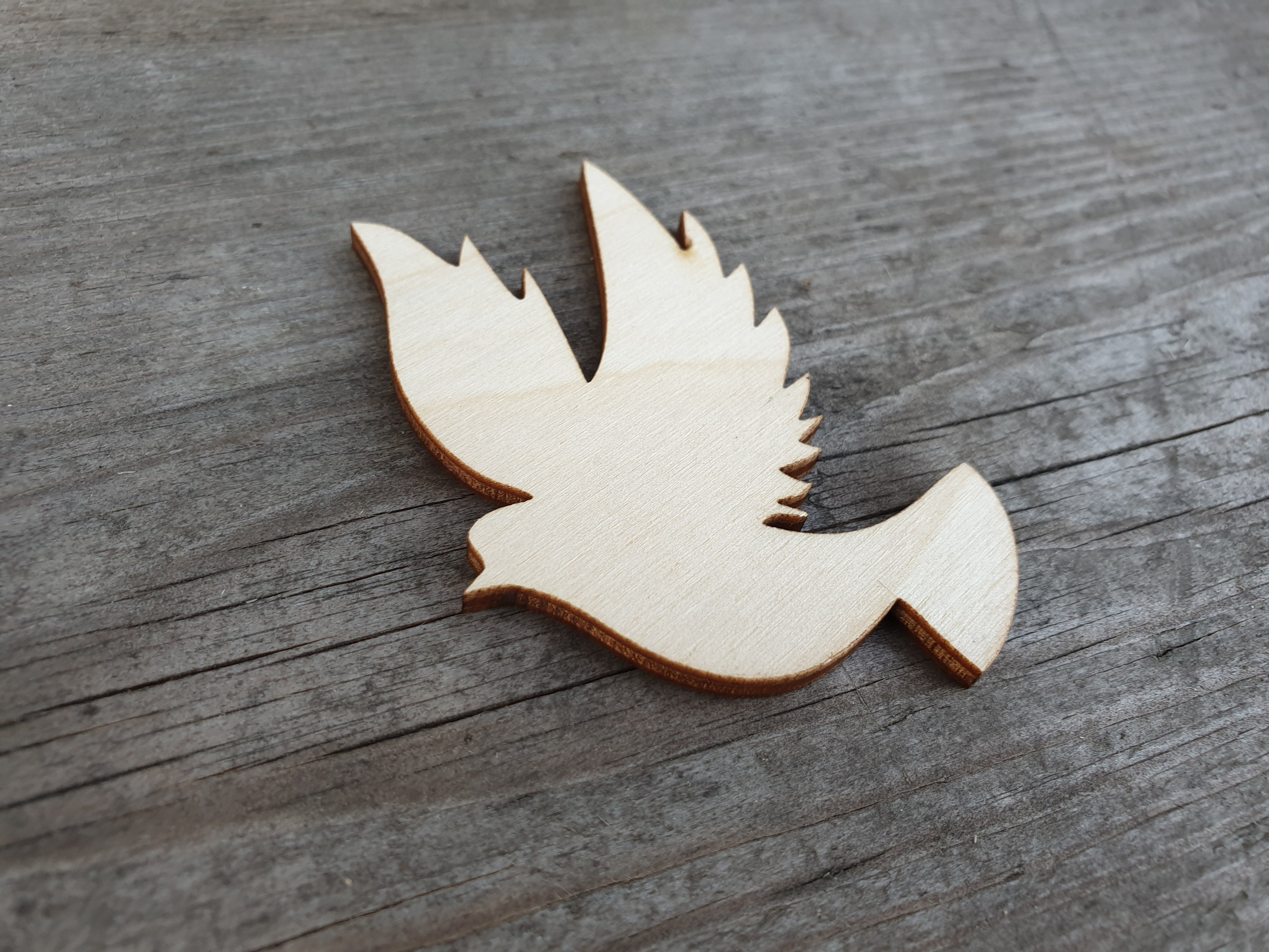 Bird Shape 3 20 Dove Cut Out Laser Cut Doves - Etsy