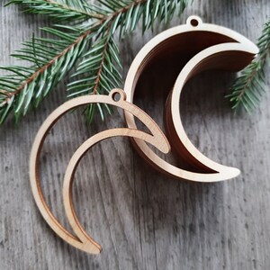 Moon Outline Shape, MULTIPLE SIZES, Moon Cut Out, Crescent Moon Outline ...