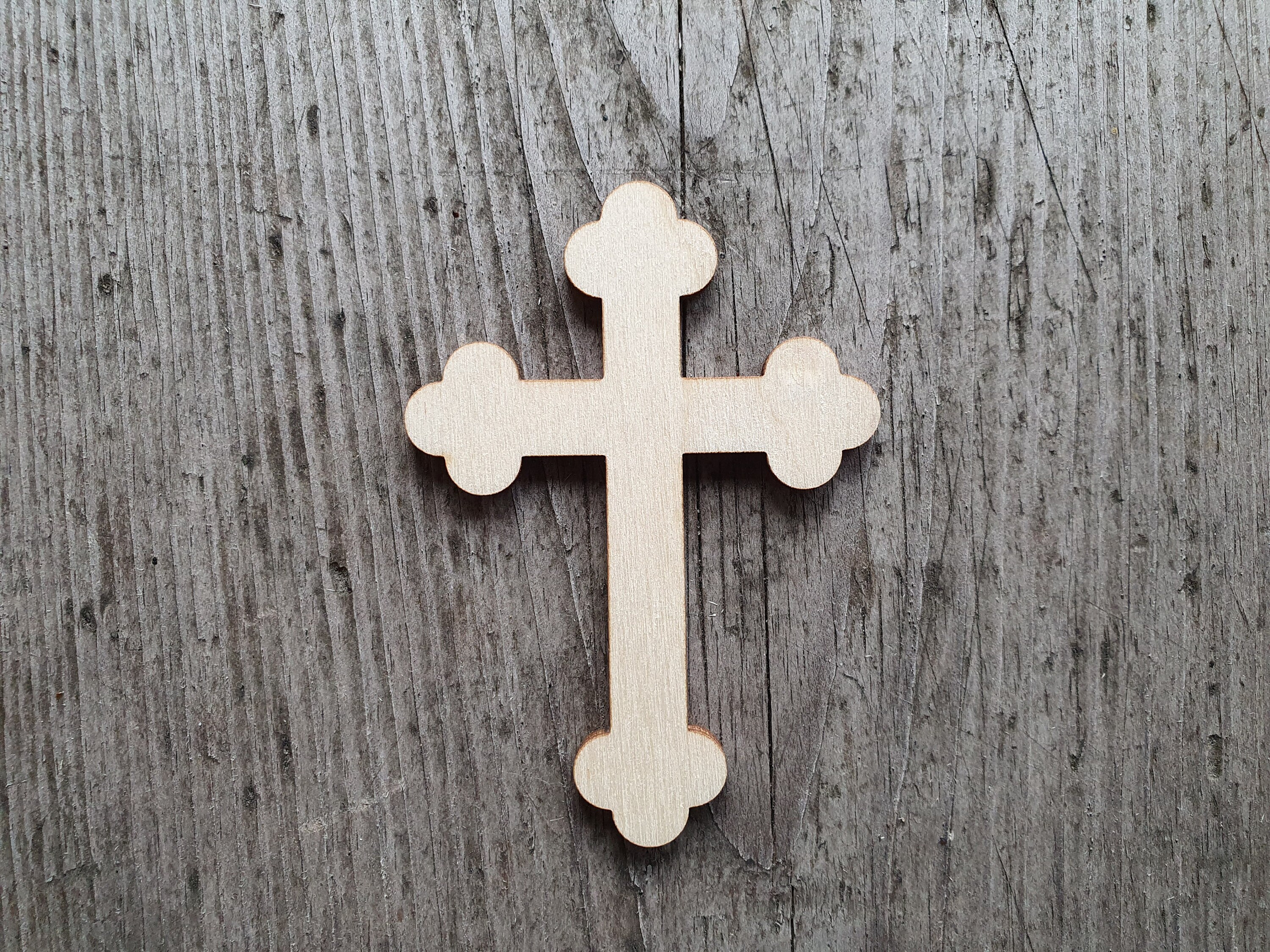 Cross Shape MULTIPLE SIZES Orthodox Cross Laser Cut | Etsy