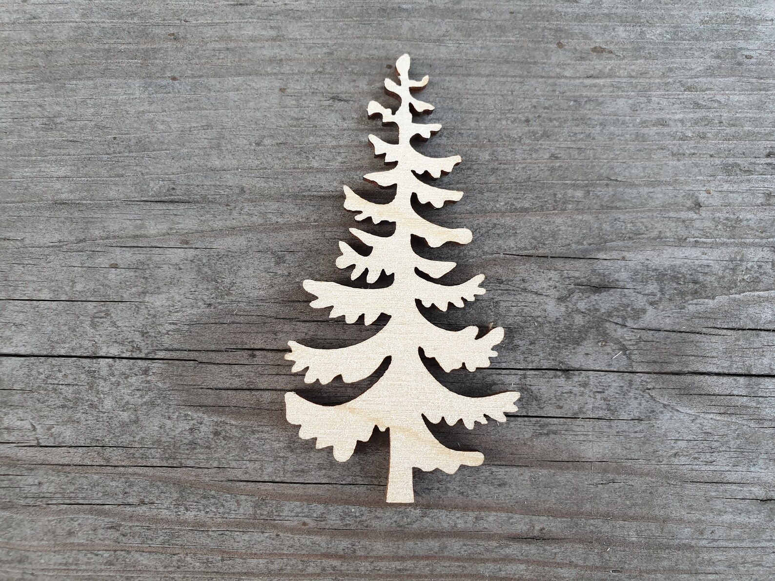 Christmas Tree Shape MULTIPLE SIZES Evergreen Tree Cut Out - Etsy