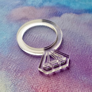 Acrylic Ring - Etsy