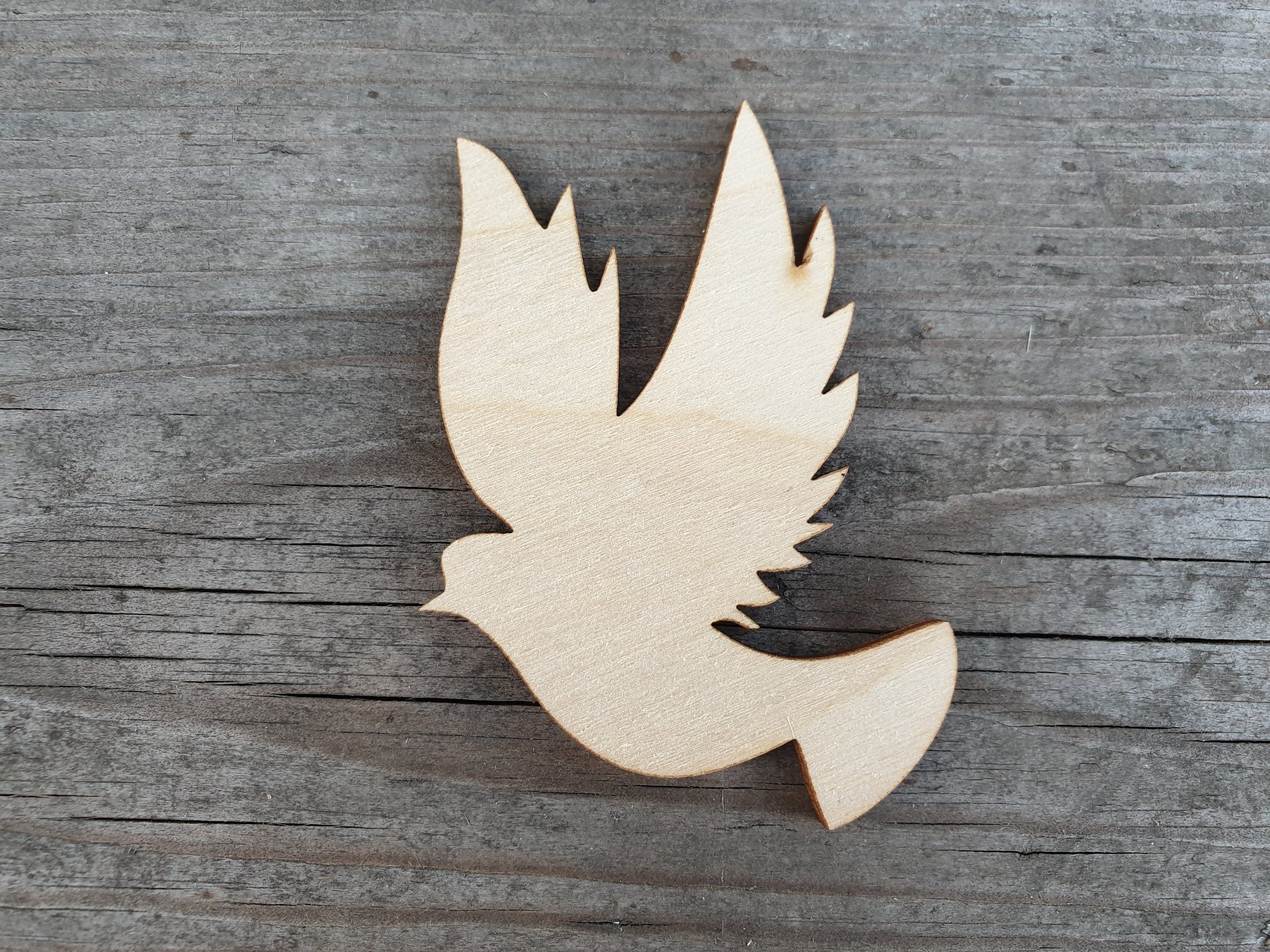Bird Shape 3 20 Dove Cut Out Laser Cut Doves - Etsy