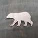 Polar Bear Shape, MULTIPLE SIZES, Polar Bear Cut Out, Unfinished Wood ...