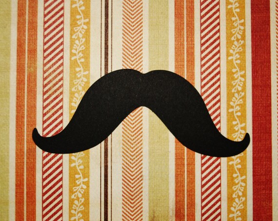 Paper Mustache Cutouts 20 Pcs MULTIPLE SIZES Mustache Die | Etsy