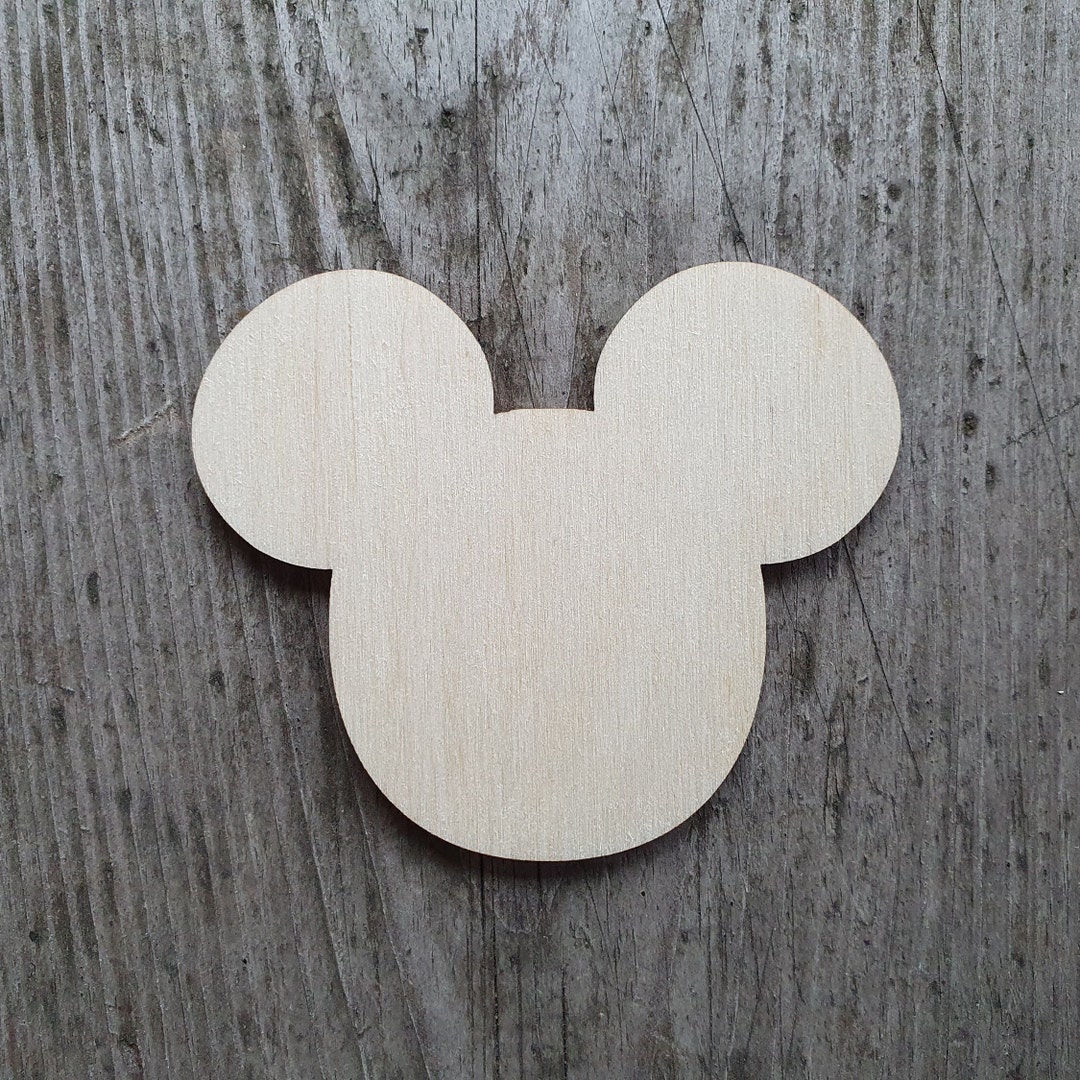 Mouse Head Shape, 3" - 20", Mouse Cut Out, Laser Cut, Unfinished Wood ...