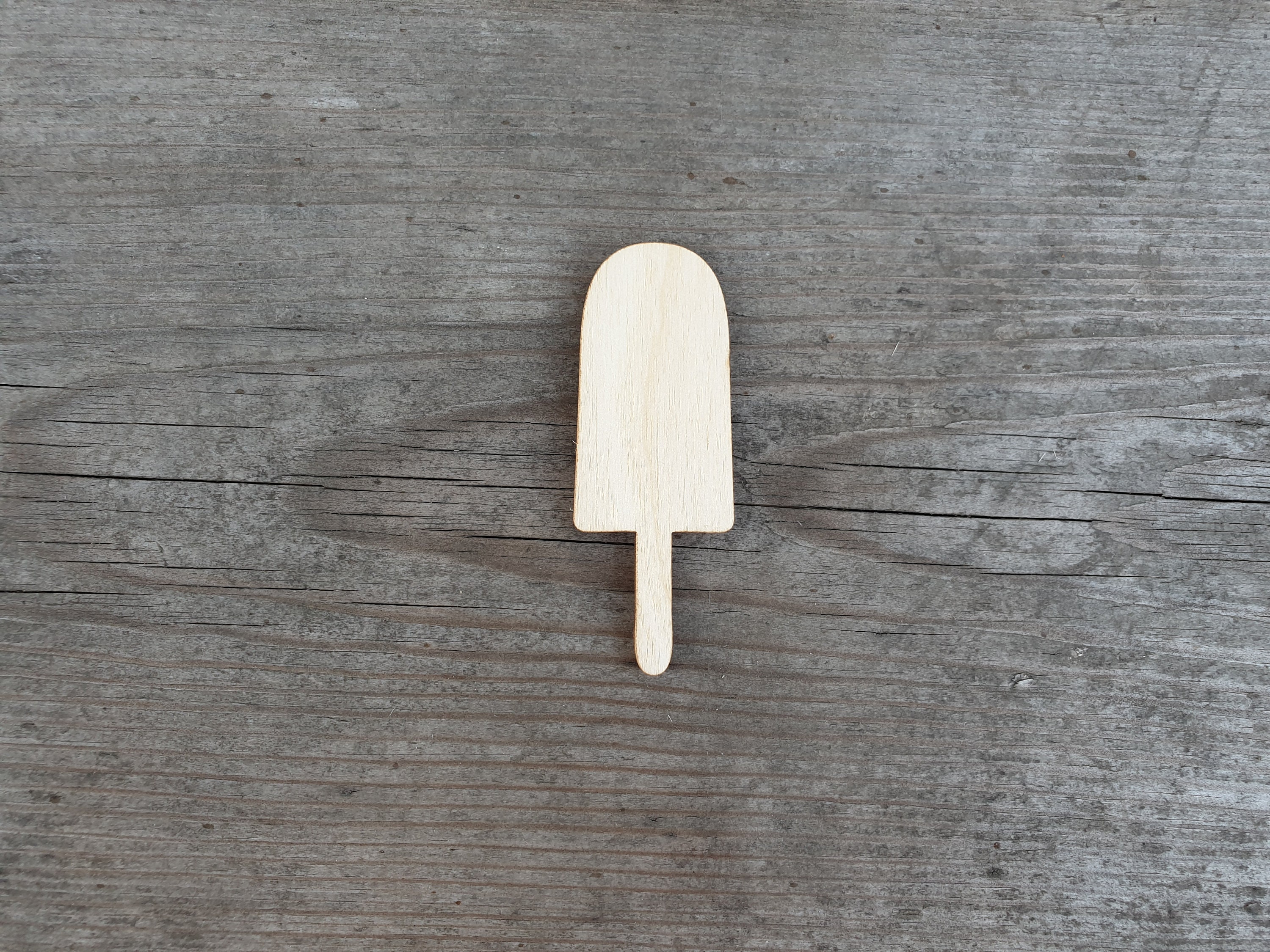 Popsicle shape MULTIPLE SIZES Popsicle cut out Laser Cut | Etsy