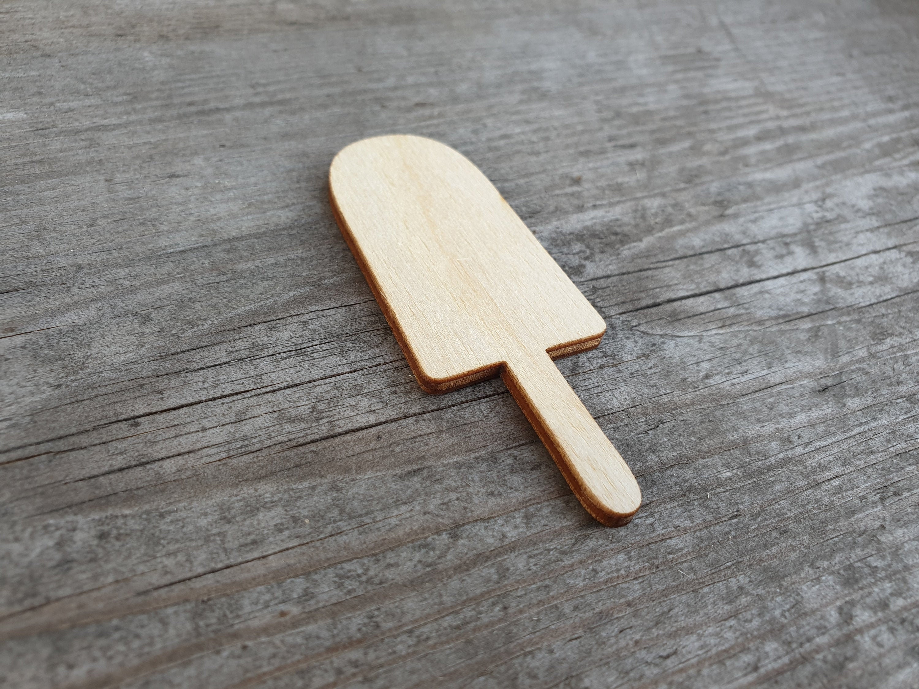 Popsicle shape MULTIPLE SIZES Popsicle cut out Laser Cut | Etsy
