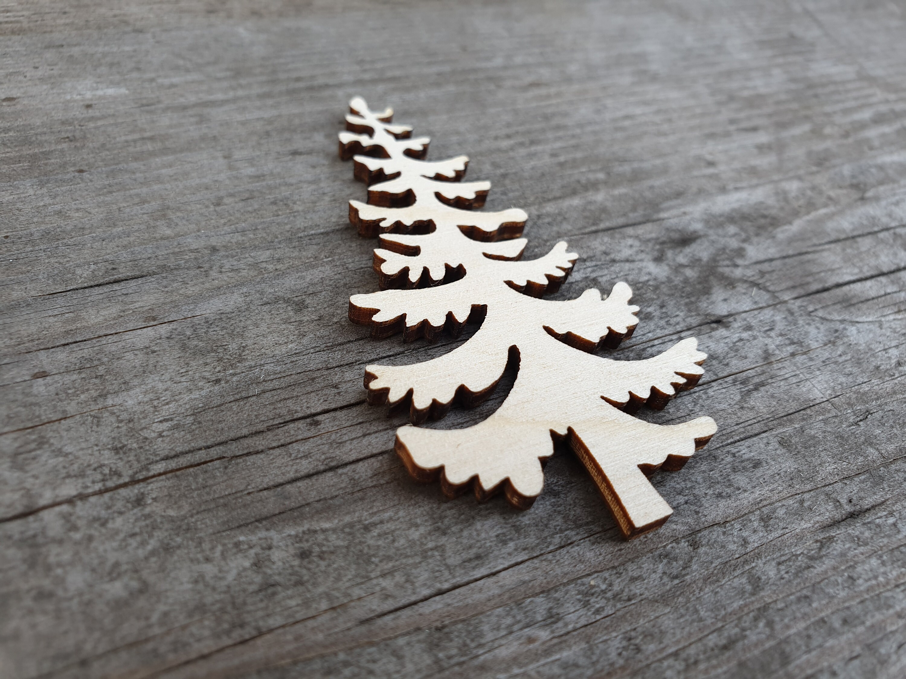 Christmas Tree Shape MULTIPLE SIZES Evergreen Tree Cut Out - Etsy