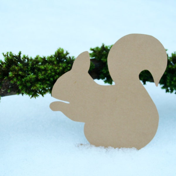 Squirrel Paper Cut Outs - Etsy