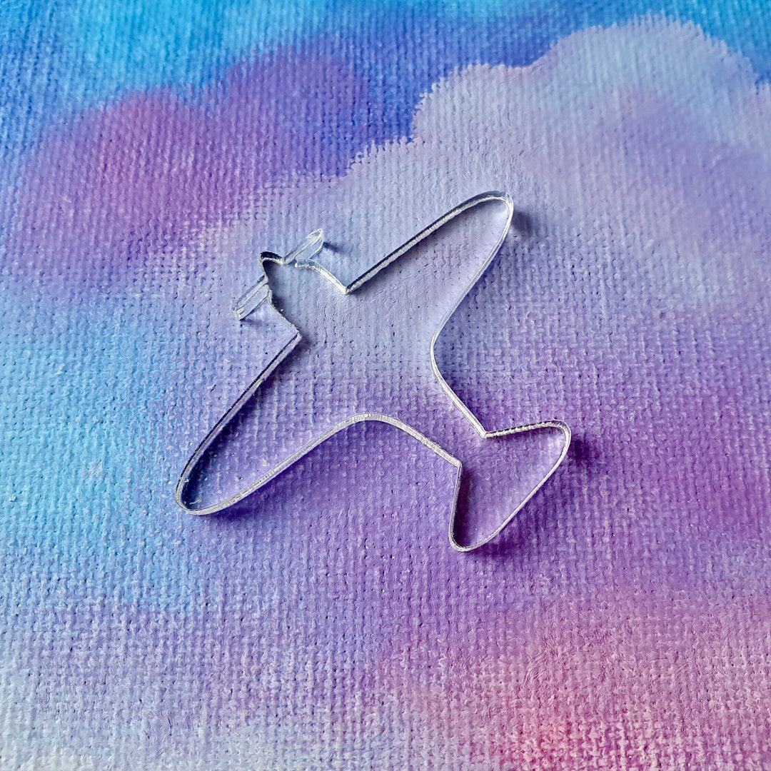 Acrylic AIRPLANE Shape, Acrylic Airplane Cutouts, Plane Blanks for ...