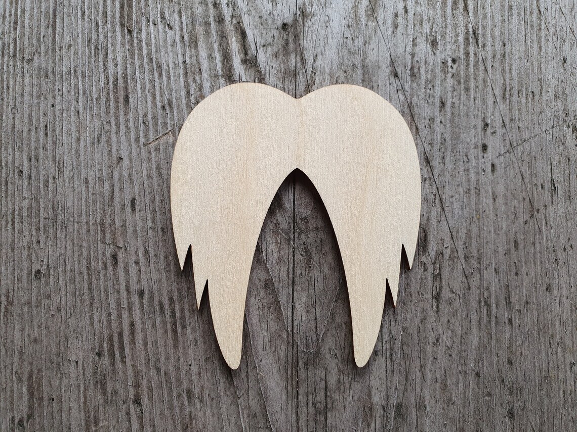 Angel Wings Shape MULTIPLE SIZES Angel Wings Cut Out Wooden | Etsy