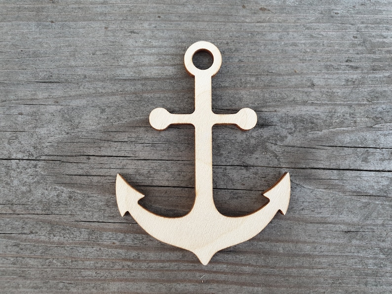 Anchor Shape MULTIPLE SIZES Ship Anchor Cut Out Laser Cut - Etsy Australia