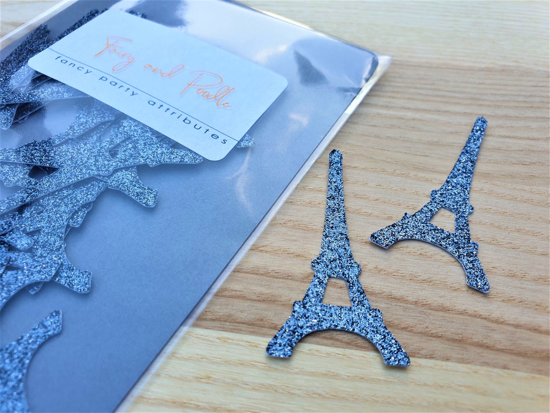 Paris Party Decorations, Eiffel Tower Confetti, 20 Pcs, French Party ...