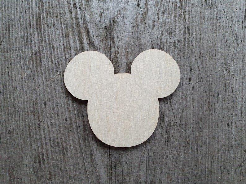 Mouse Head Shape 3 20 Mouse Cut Out Laser | Etsy