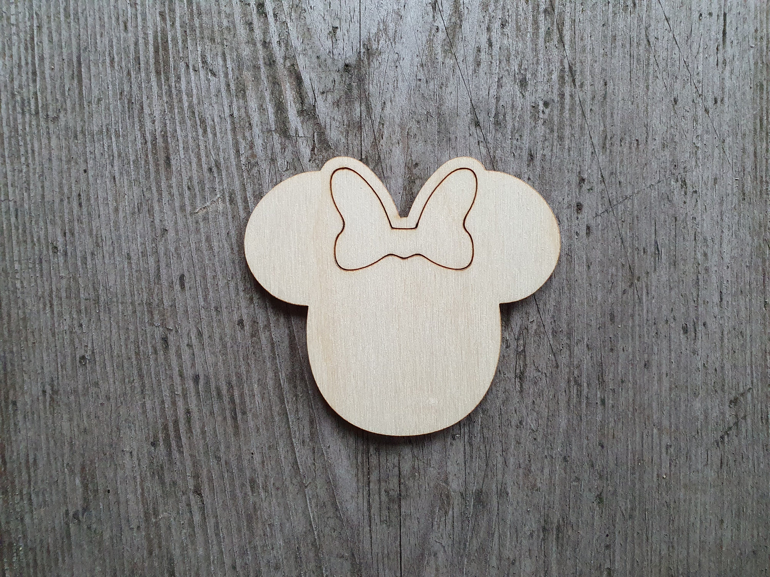 Girl Mouse Head Shape 3 20 Mouse Cut Out - Etsy