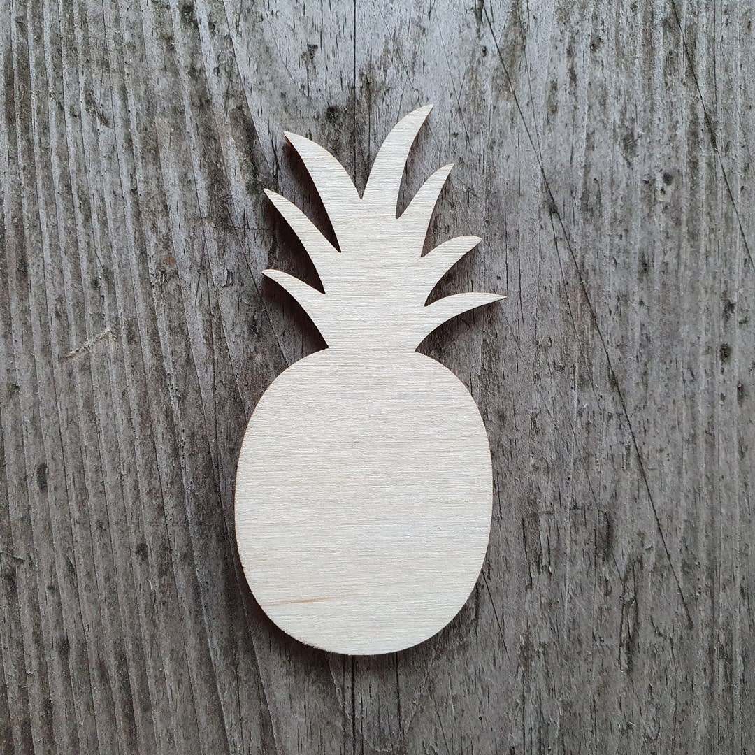 Pineapple Shape, MULTIPLE SIZES, Pineapple Cut Out, Fruit Shape ...