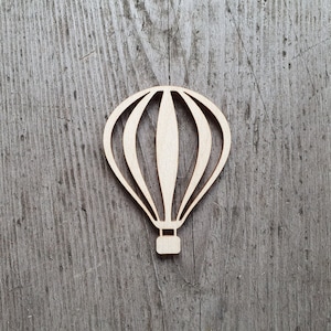 Hot Air Balloon Shape, MULTIPLE SIZES, Hot Air Balloon Cut Out ...