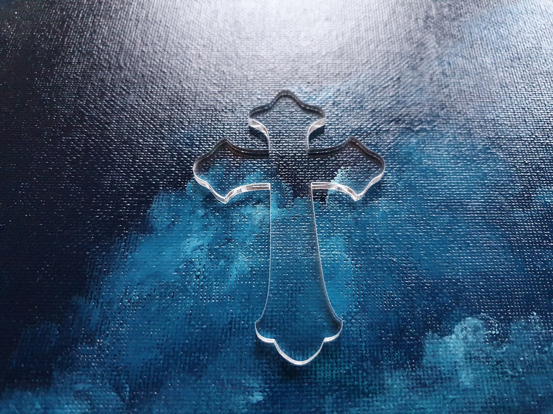 Acrylic Cross Shape 3 20 Laser Cut Acrylic - Etsy