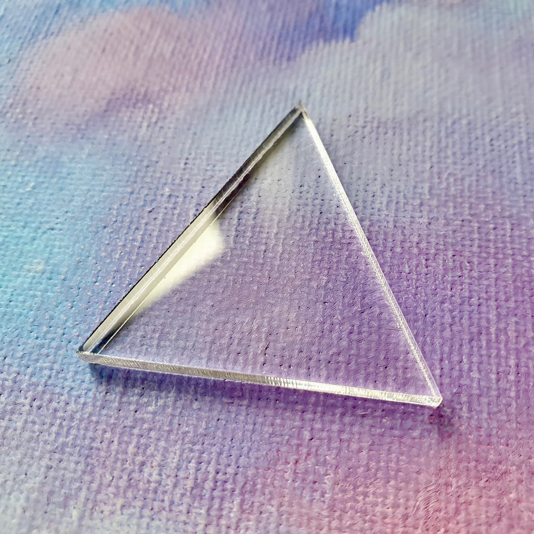 Acrylic Triangle Blanks, Acrylic Triangle Cutouts, Triangle Shape - Etsy