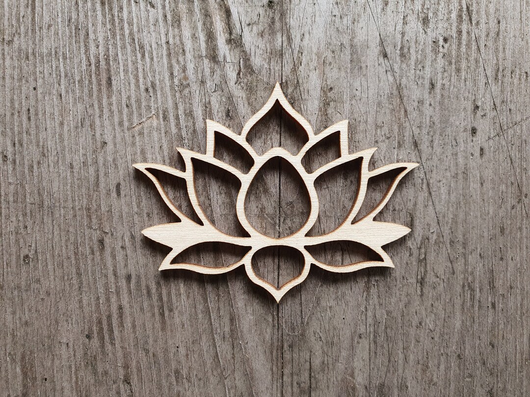Lotus Flower Shape 3 20 Lotus Flower Cut Out - Etsy