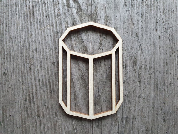 Isometric Octagon Shape 3 20 Octagon Outline | Etsy