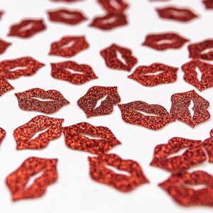 Bachelorette Party Decorations, Lips Confetti 30 Pcs, Choose SIZE and ...