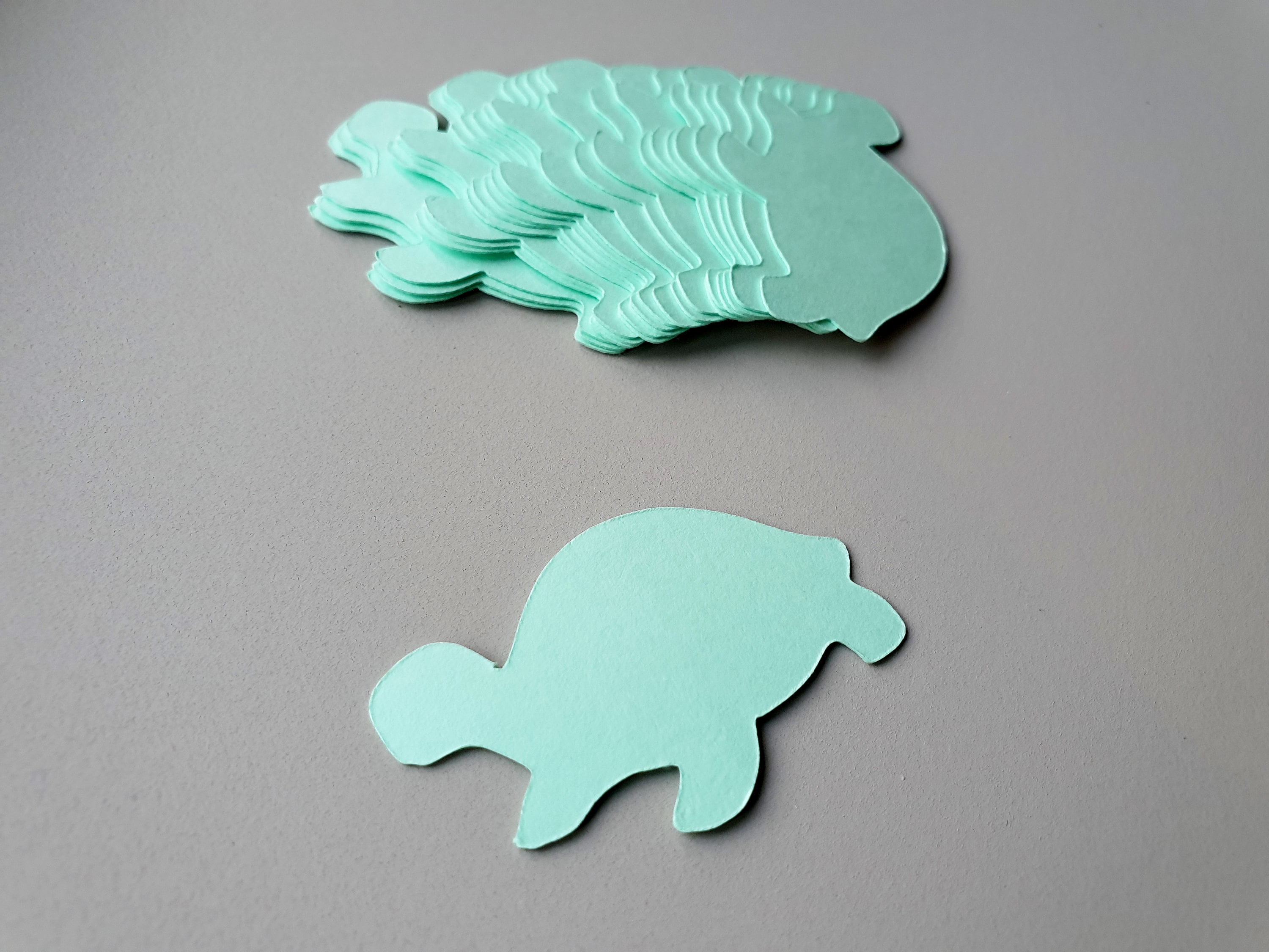 Turtle cut out MULTIPLE SIZES 20 pieces Turtle die cuts | Etsy