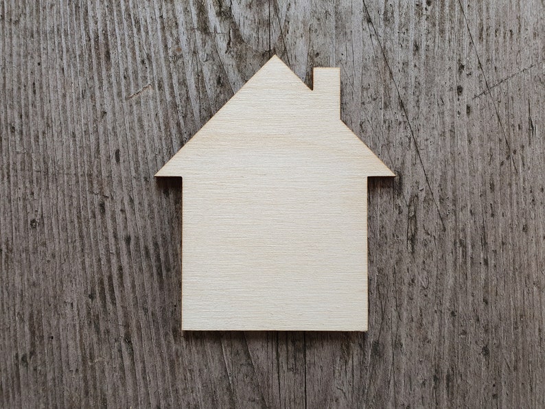 House Shape MULTIPLE SIZES Home Cut Out Laser Cut - Etsy